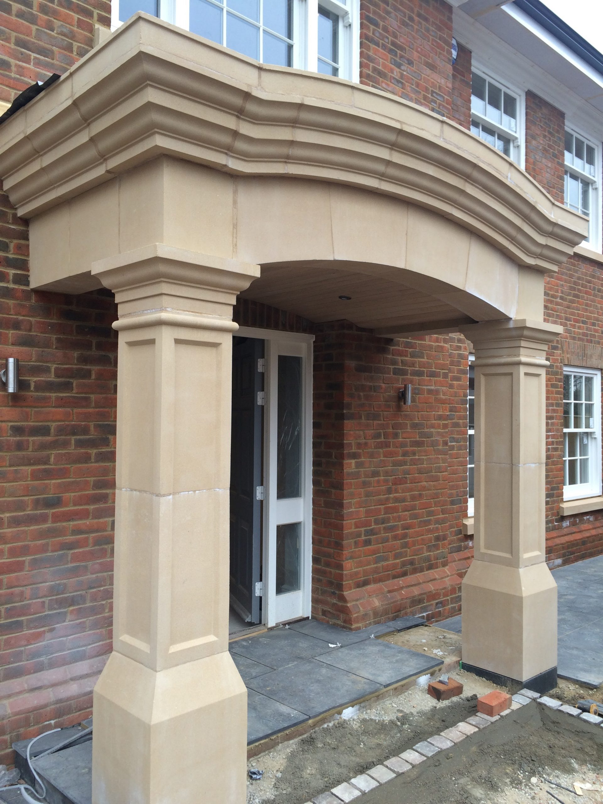 Benefits of Cast Stone Porticos | Amber Valley Stone